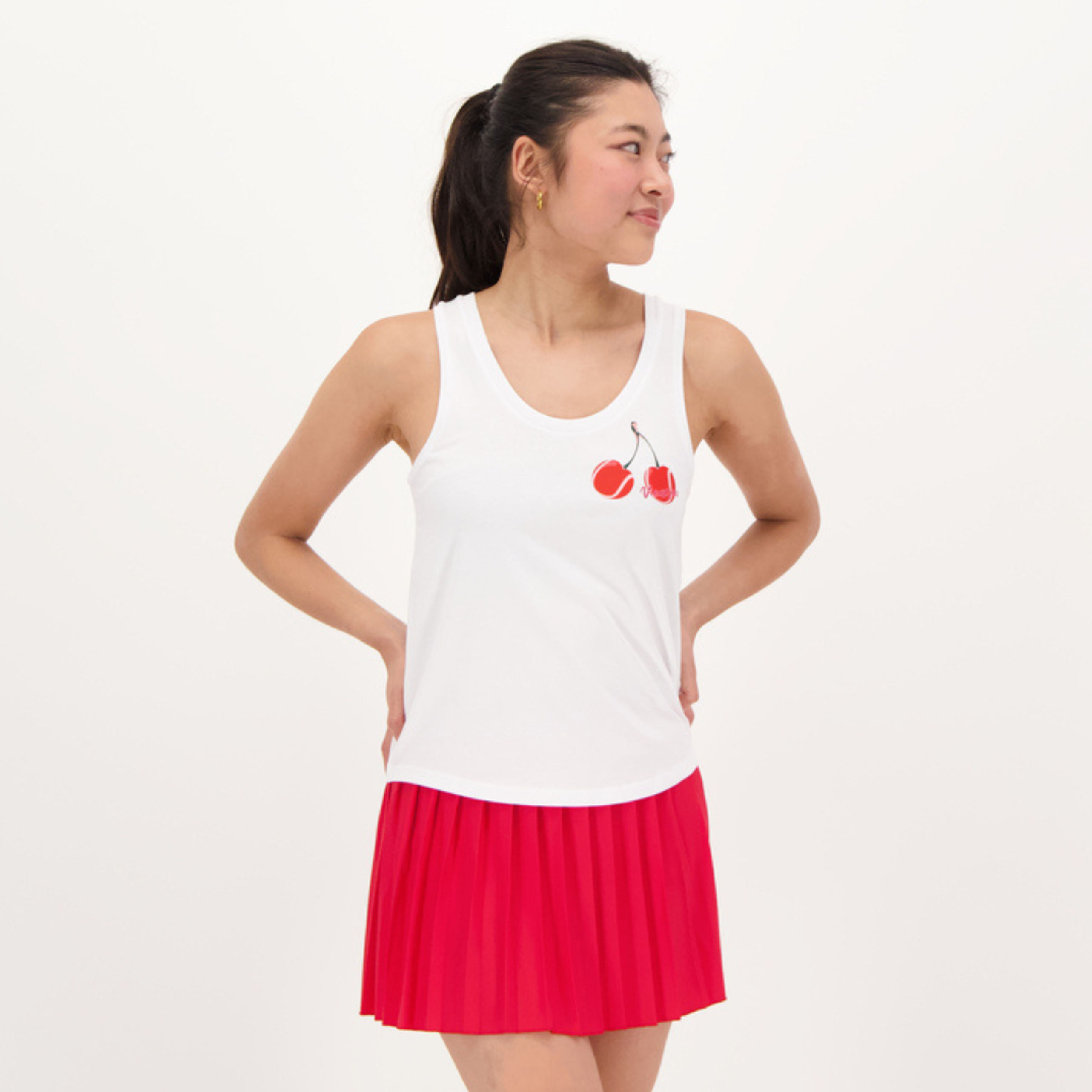 Cherry Top – Lightweight, Trendy & Comfortable Loose-Fit Tee – vieux jeu